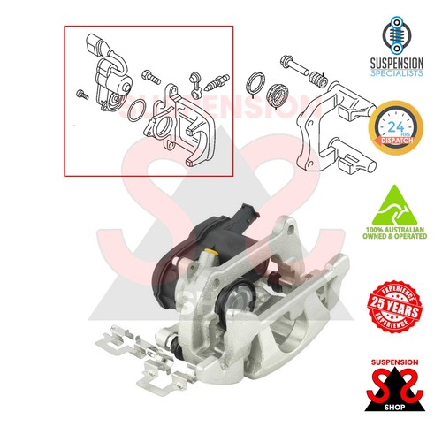 Rear Axle Right Brake Caliper Suit AUDI A5 3.0 TFSI quattro A5 ...