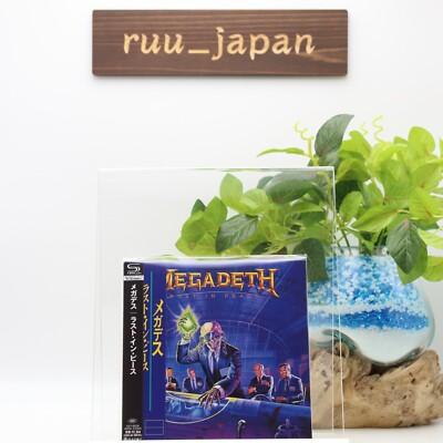 MEGADETH RUST IN PEACE WITH BONUS TRACS JAPAN MINI LP SHM CD From Japan ...