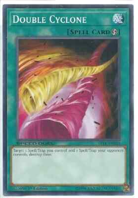 Yugioh - Double Cyclone - 1st Edition Card | eBay