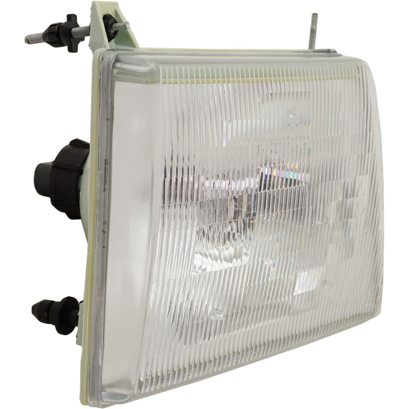 Headlights Headlamps Left LH & Right RH Pair Set for Ford Van E350 E150 ...