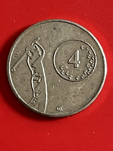 VINTAGE GOLF Ball 4 TOKEN | eBay