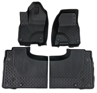 2025 Ram 1500 DT Genuine Mopar All-Weather Floor Mats Crew Cab ...