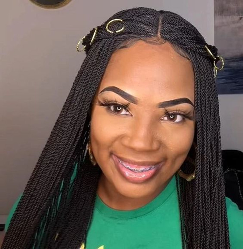 African Micro Twist Braids