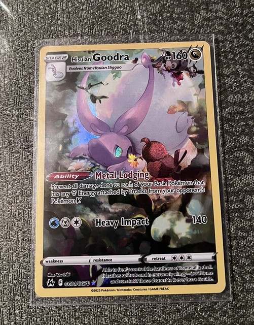 Pokémon TCG Hisuian Goodra Crown Zenith: Galarian Gallery GG21/GG70 ...