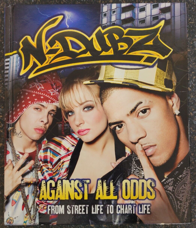 * SIGNED * N-DUBZ - AGAINST ALL ODDS 1st/1st 2010 HARDBACK DAPPY, TULISA & FAZER | eBay