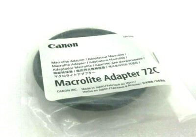 New CANON 72C Macrolite Adapter | eBay