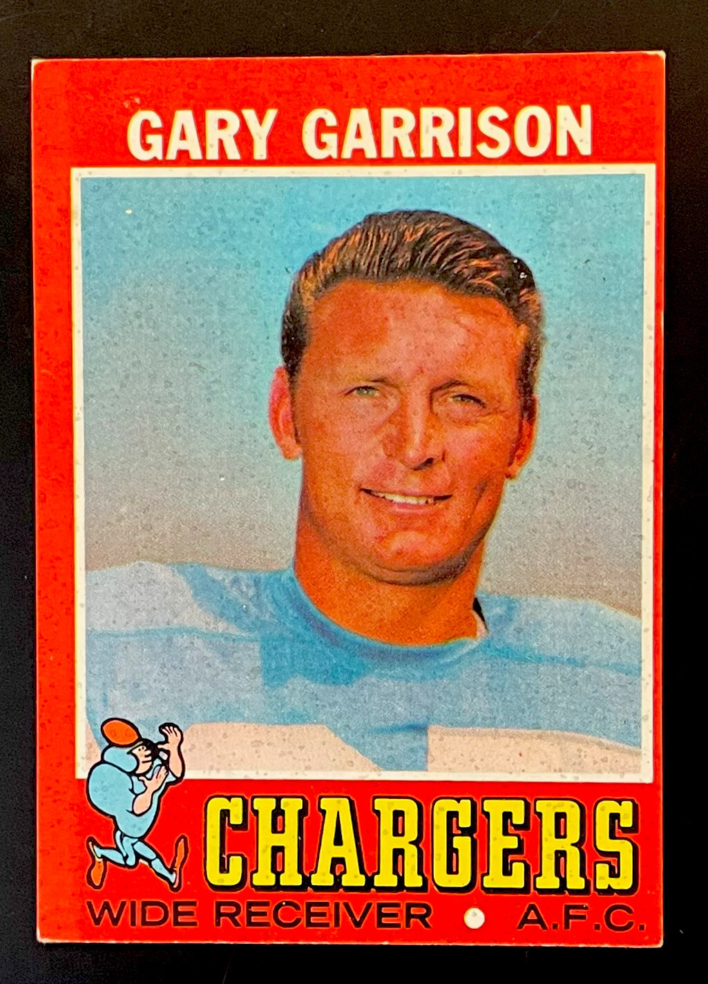 1971 Topps #172 Gary Garrison San Diego Chargers Vintage Football Card ...