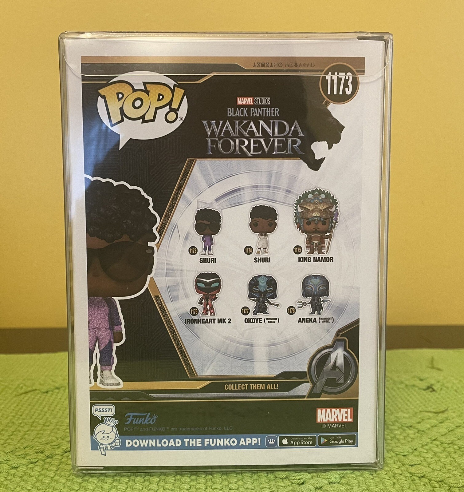 Marvel - Shuri #1173 Black Panther Wakanda Forever Funko Pop With ...