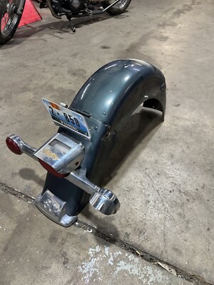 Hinged Rear Fender Harley Davidson Panhead Shovelhead | eBay