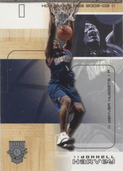2002-03 Fleer Hot Shots - Donnell Harvey #5 for sale online | eBay