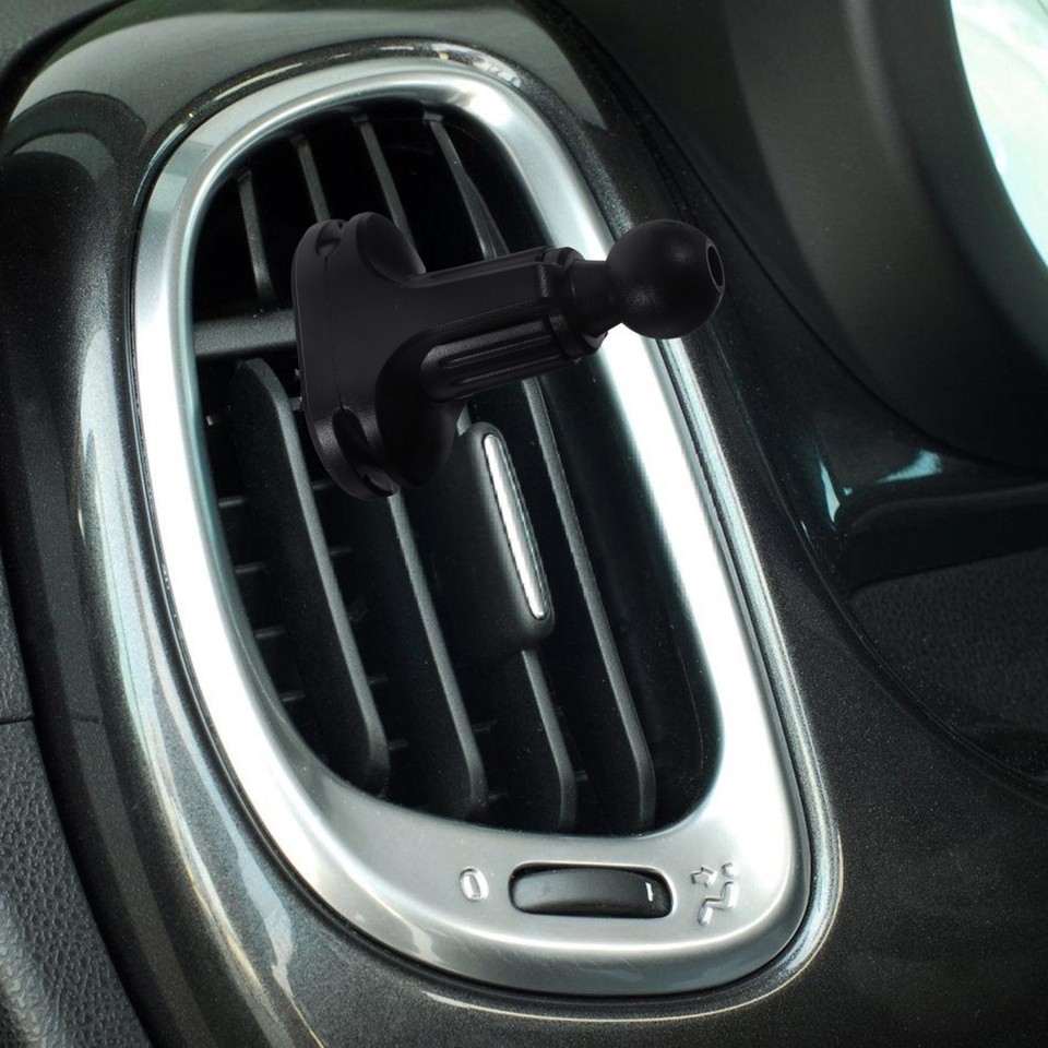 Car Mobile Phone Bracket Base Car Charger Mount Air Vent Clip Ball ...