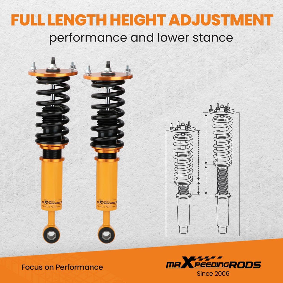 MaXpeedingrods Adjustable Coilover Suspension For Mitsubishi Eclipse ...