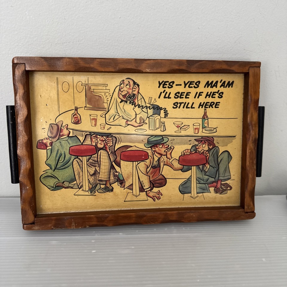 1950 Vtg Bar Decor. CR | eBay