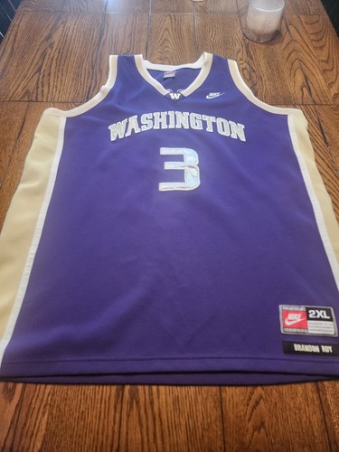 Washington Huskies Mens Brandon Roy Throwback XXL Nike Jersey | eBay