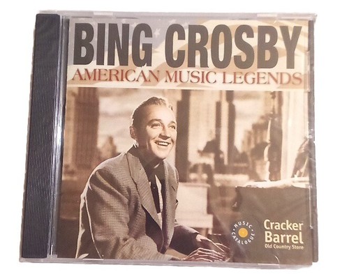 BING CROSBY American Music Legends NEW Music CD Cracker Barrel 2004 ...
