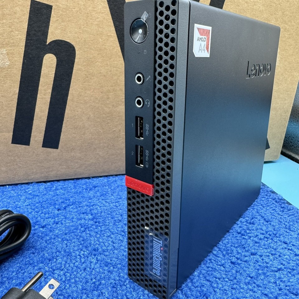 Lenovo Thinkcentre M625Q 8GB RAM 128GB SSD Mini PC, AMD A4-9120C ...