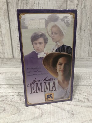 Jane Austen's Emma VHS Video Tape Movie Sealed 1996 Kate Beckinsale A&E ...