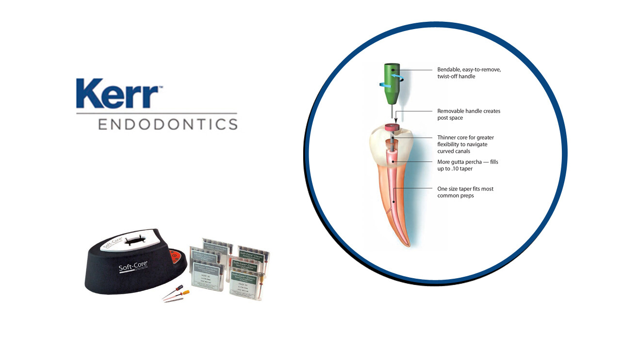 Original SYBRON KERR Soft-Core Obturators All sizes 20,25,30,35,40 (6 ...