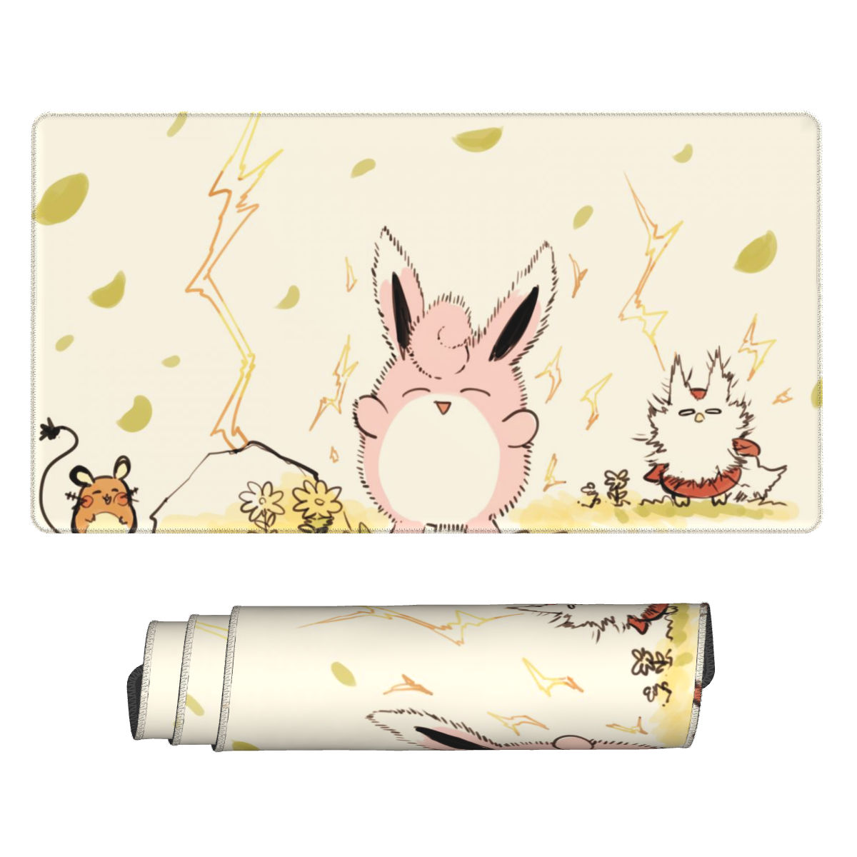 Dedenne - Board Card Game Pokemon Playmat Game Mousepad Play Mat of TCG ...