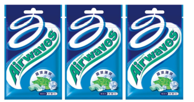 Eclipse Chewing Gum 12 Pots Of Wrigley's Airwaves Menthol Chewing Gum ...