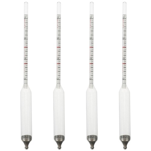 4pcs Kitchen Maple Syrup Hydrometer Measures Sugar Content in The Syrup ...