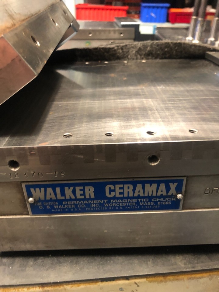 EDM PERMANENT MAGNETIC CHUCK (PALLET) FOR SINKER OR MILLING WITH EROWA ...