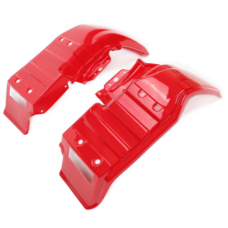 1985-1987 Honda Big Red ATC250ES Complete Plastic Fenders Kit 6PCS Rear ...