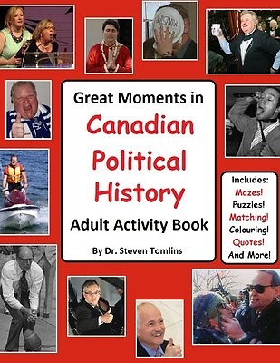 Great Moments in Canadian Political History Adult Activity Book by ...