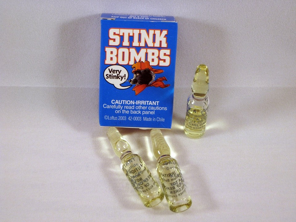 STINK BOMBS poo poop nasty crap smell ( 3 TOTAL ) | eBay