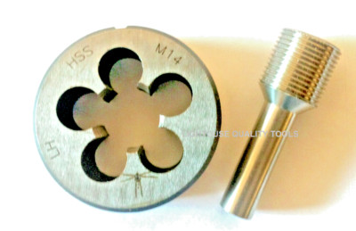 Lighthouse Tools® - Round HSS die M14X1 LH + Thread alignment tool | eBay