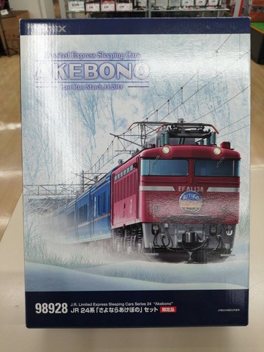 TOMIX 98928 JR 24 Series Farewell Akebono Set ( Edition) N Gauge | eBay