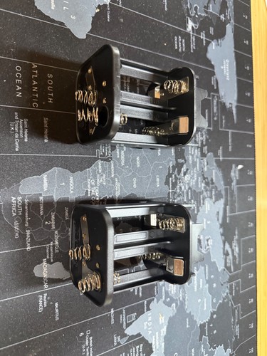 2XColeman 6 Volt Lantern Battery Adapter Converts 6v To 4 D Cells Model ...