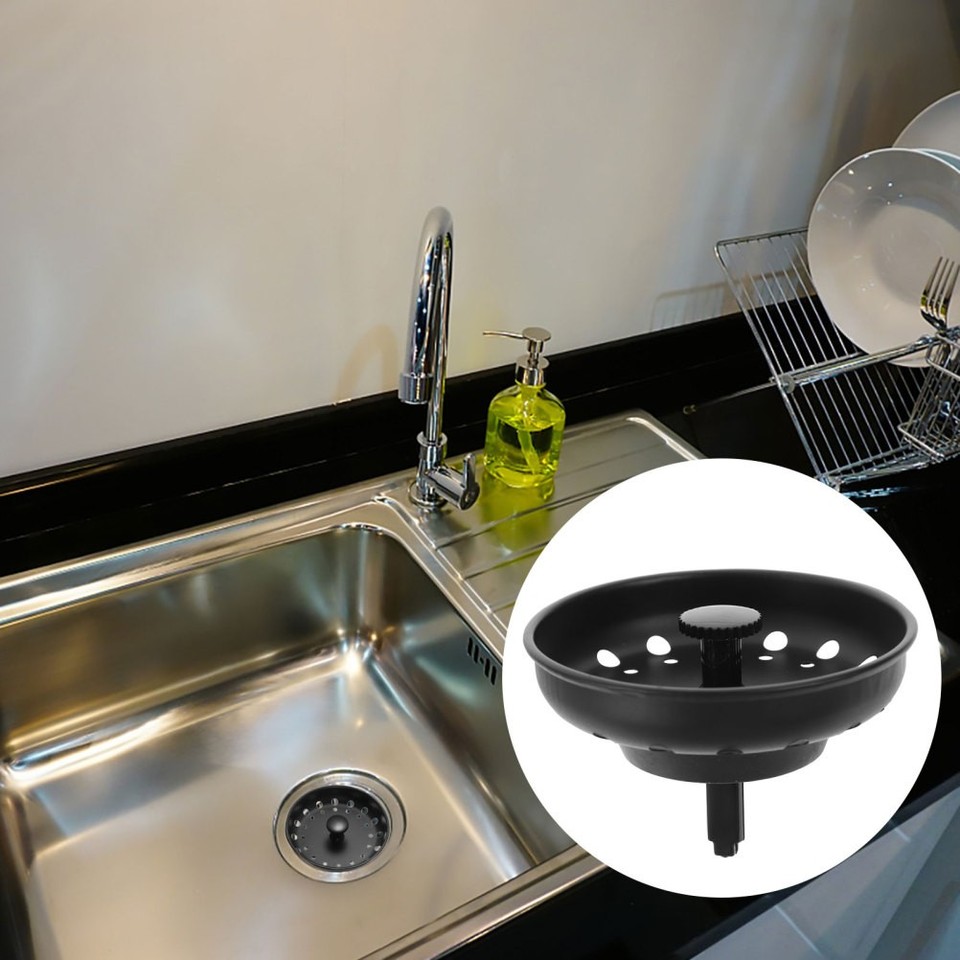 2 Pcs Sink Filter Basket Fine Mesh Strainer Drain Screen for Kitchen ...