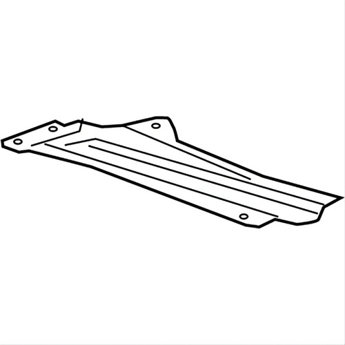 Genuine GM Exhaust Rear Underbody Heat Shield #84523941 84630084 | eBay