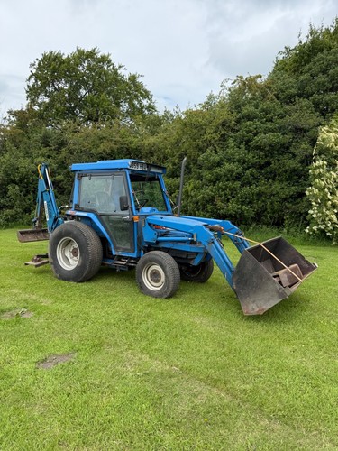 Iseki 530 compact tractor with loader and back actor which comes with 3 ...