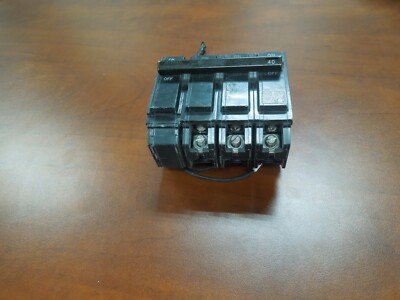GE THQB32040ST1 40A 3P 240V Shunt Trip Circuit Breaker (TQSTA1) MOD 2 ...