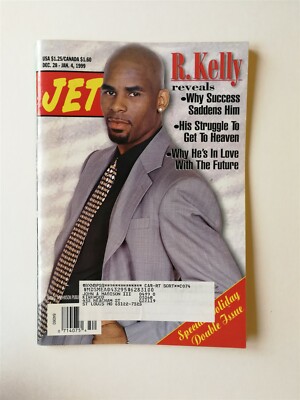 Jet Magazine December 28, 1998 - January 4, 1999 - Singer R. Kelly ...