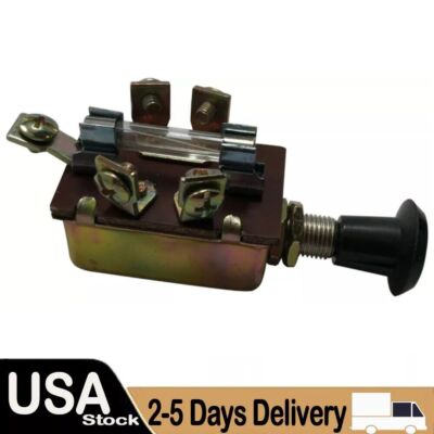 Universal Push Pull 3 Position Headlight Switch 12V 5 Terminal & Glass ...