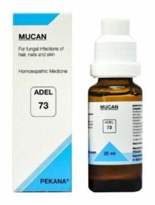 Adel 73 MUCAN Homeopathic Medicine for Fungal Infection of Hair, Nails ...