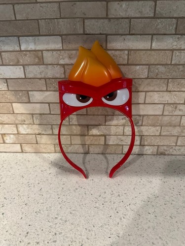Disney pixar Anger from Inside Out Light Up ears Headband | eBay