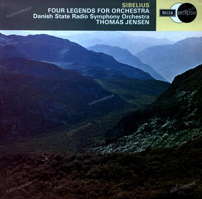 Sibelius, Thomas Jensen - Four Legends For Orchestra LP ' | eBay