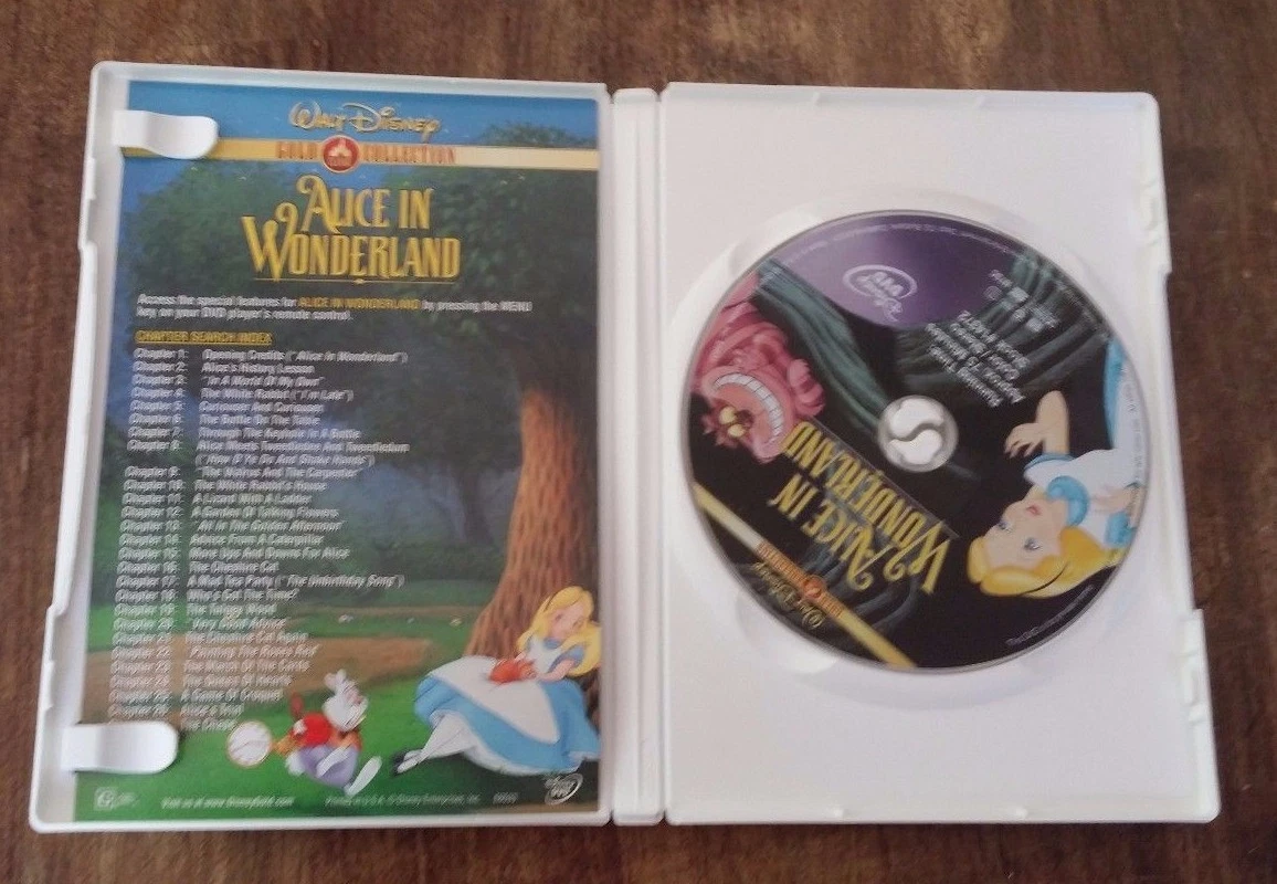 Alice In Wonderland Dvd 2000
