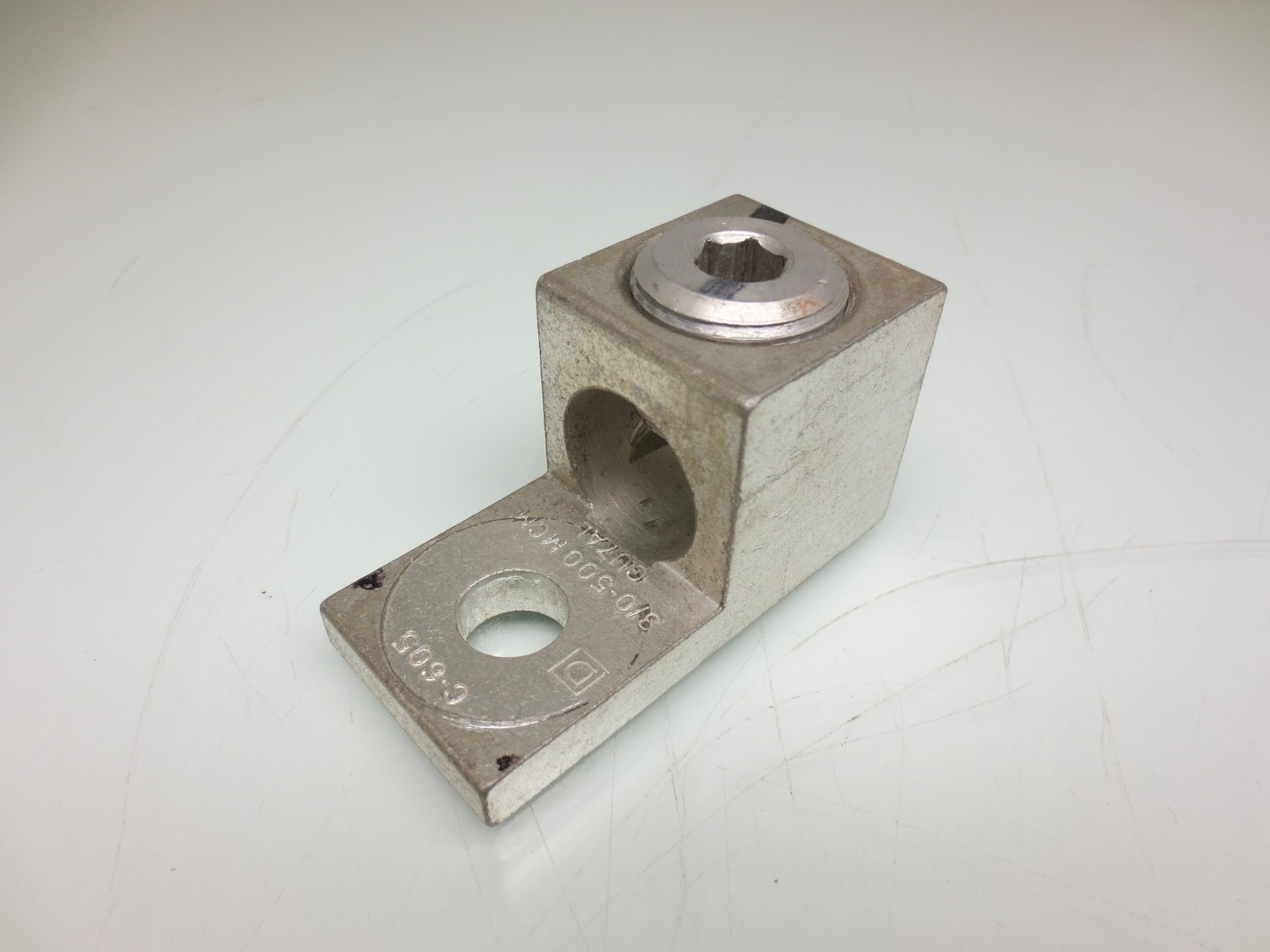 SQUARE D C-605 MECHANICAL LUG 3/0-500MCM, CU7AL, ID= 7/8" | eBay