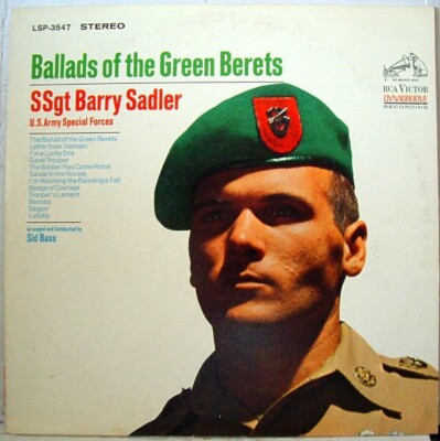 SSgt. Barry Sadler, U.S. Army Special Forces ‎– Ballads Of The Green ...