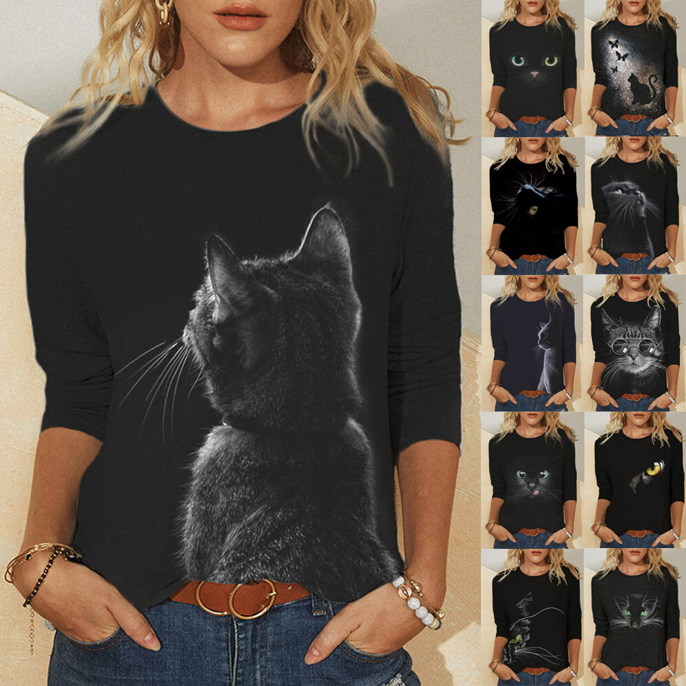 Plus Size Cat T Shirts