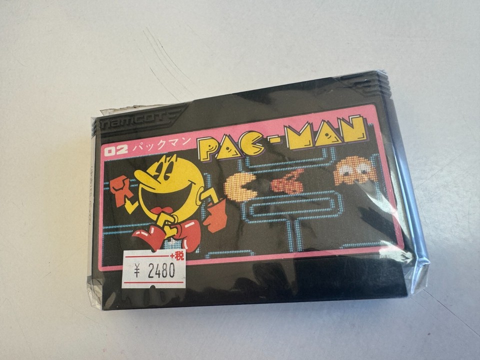 Rare Japanese Pac-Man Game | Original Famicom Version | Wrapped for ...