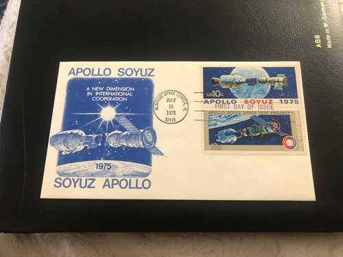 APOLLO/SOYUZ JOINT ISSUE FDC ON ROBERT MCCALL ARTIST DESIGNER CACHET | eBay