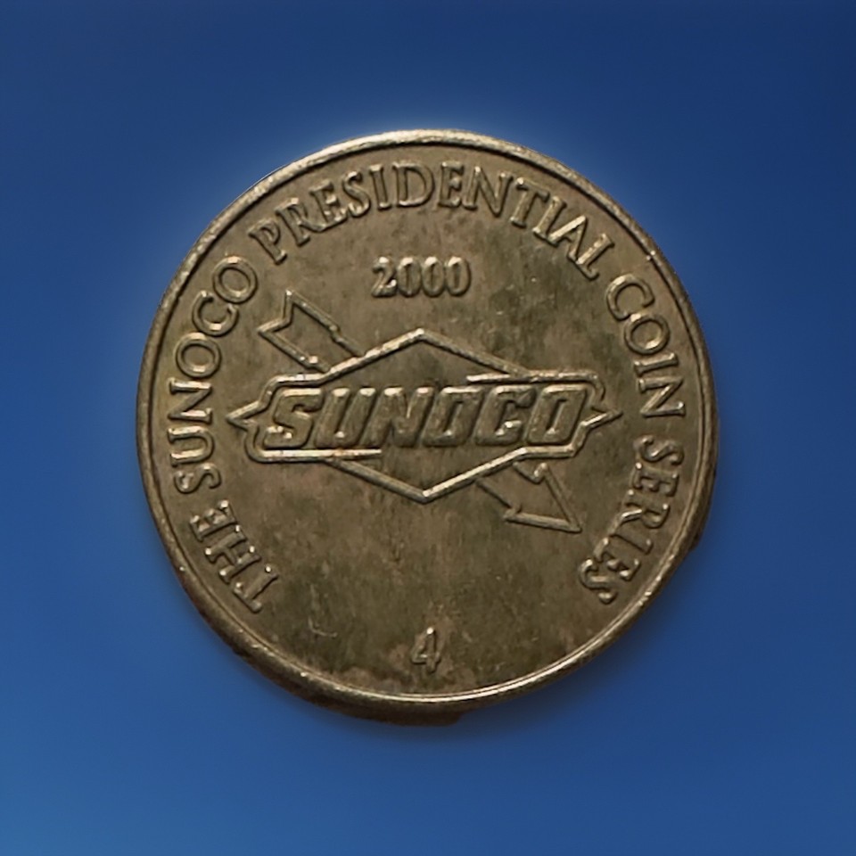 JAMES "JIMMY CARTER" 2000 Sunoco U.S. Presidential Coin / Token #4 | eBay