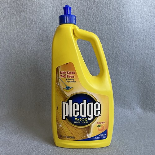 SC Johnson PLEDGE Orange Scent Wood Floor Cleaner No Dulling Oily ...