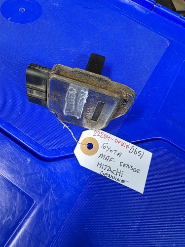 ⭐⭐2001-2004 TOYOTA SEQUOIA MAF MASS AIR FLOW SENSOR HITACHI 22204 0F010 ...